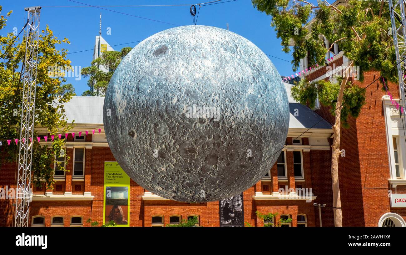 Museum of the Moon art installation by artist Luke Jerram 7 metre ...