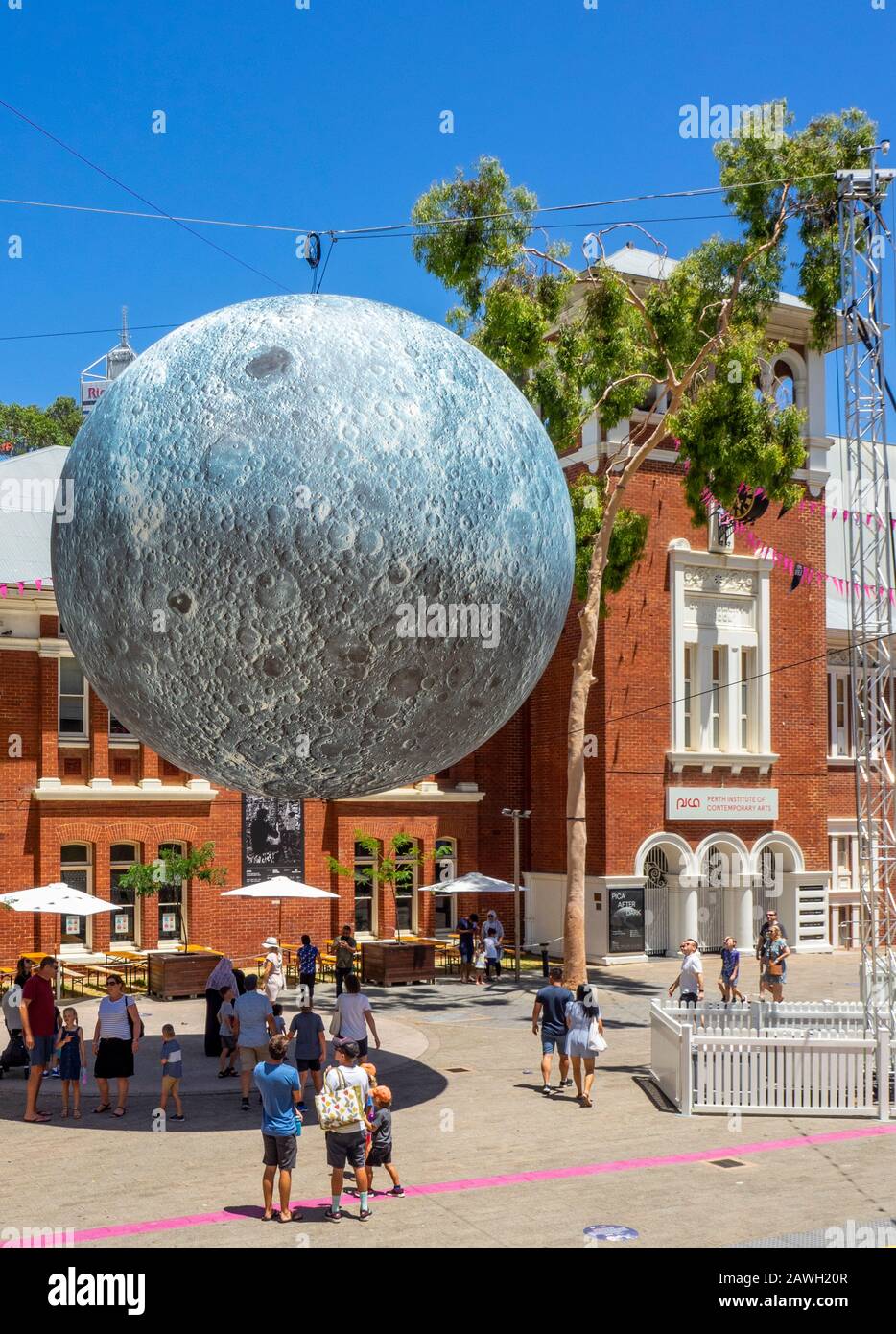 Museum of the Moon art installation by artist Luke Jerram 7 metre ...
