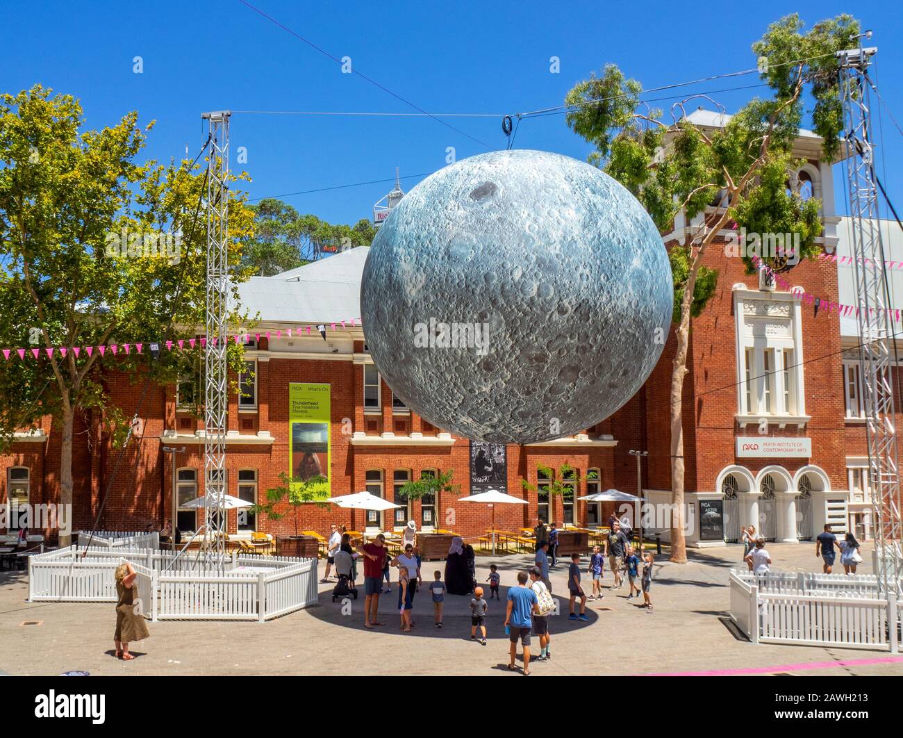 Museum of the Moon art installation by artist Luke Jerram 7 metre ...