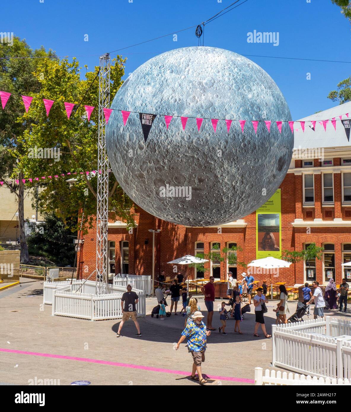 Museum of the Moon art installation by artist Luke Jerram 7 metre ...
