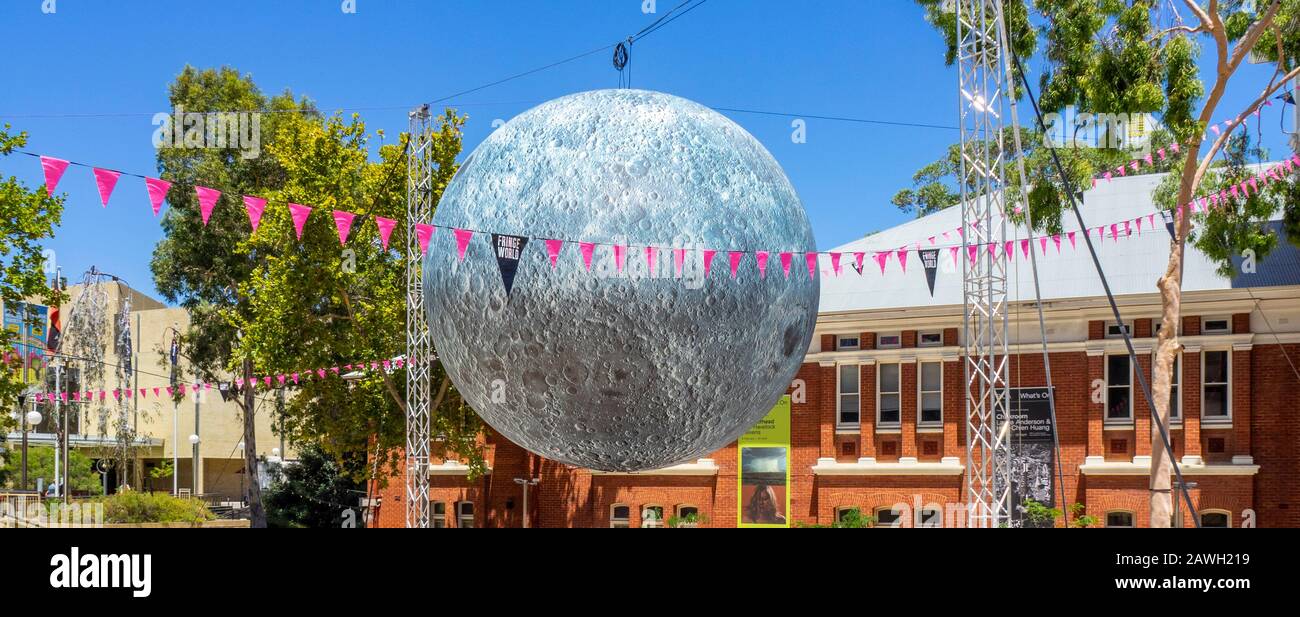 Museum of the Moon art installation by artist Luke Jerram 7 metre ...