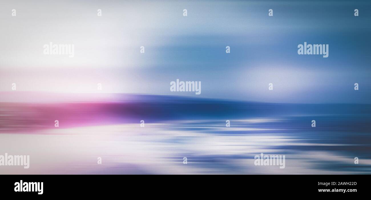 Seascape, seaview and coastline concept - Abstract vintage coastal ...