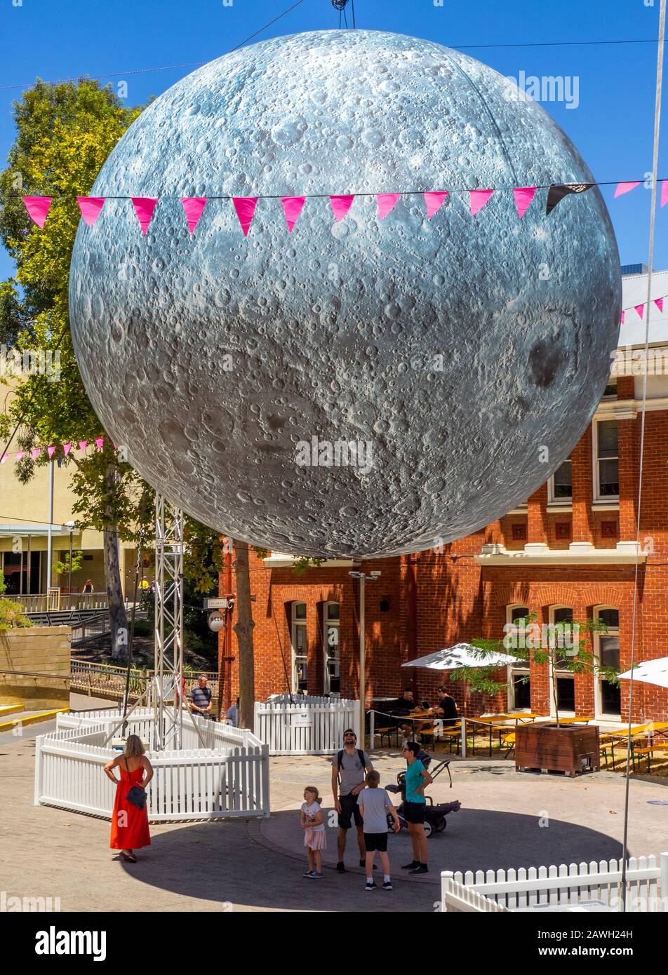Museum of the Moon art installation by artist Luke Jerram 7 metre ...
