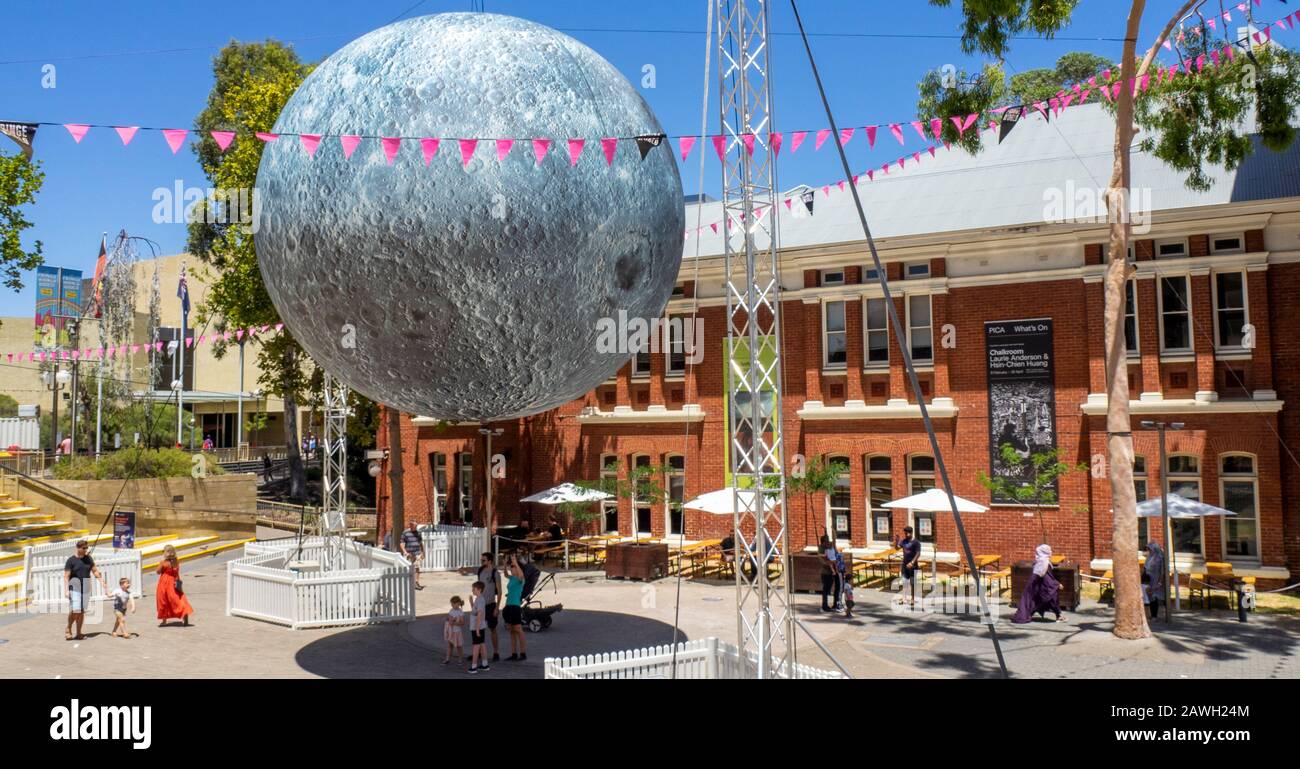 Museum of the Moon art installation by artist Luke Jerram 7 metre ...