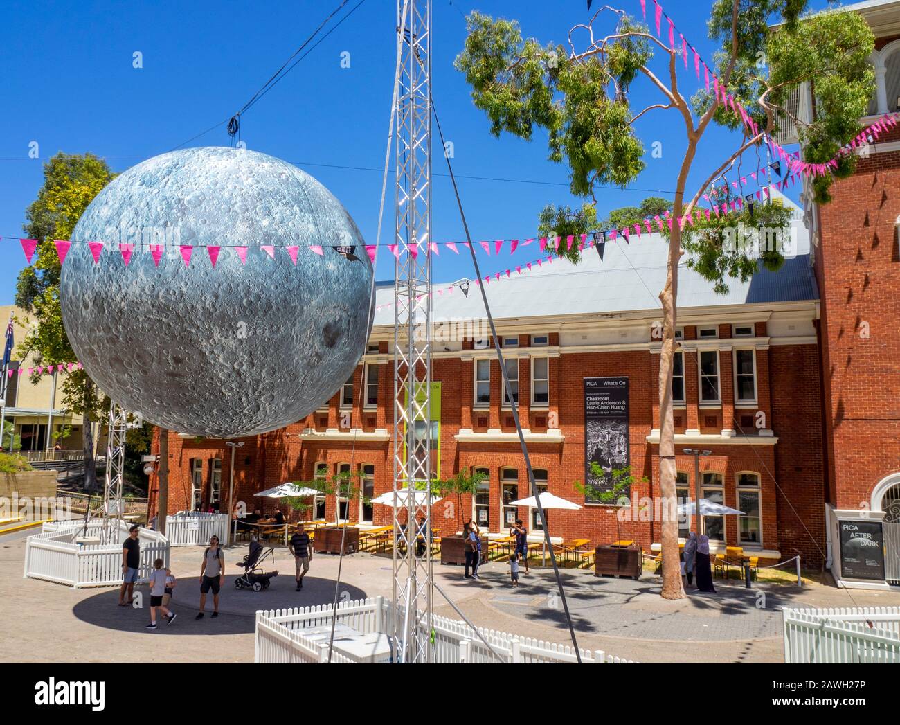 Museum of the Moon art installation by artist Luke Jerram 7 metre ...