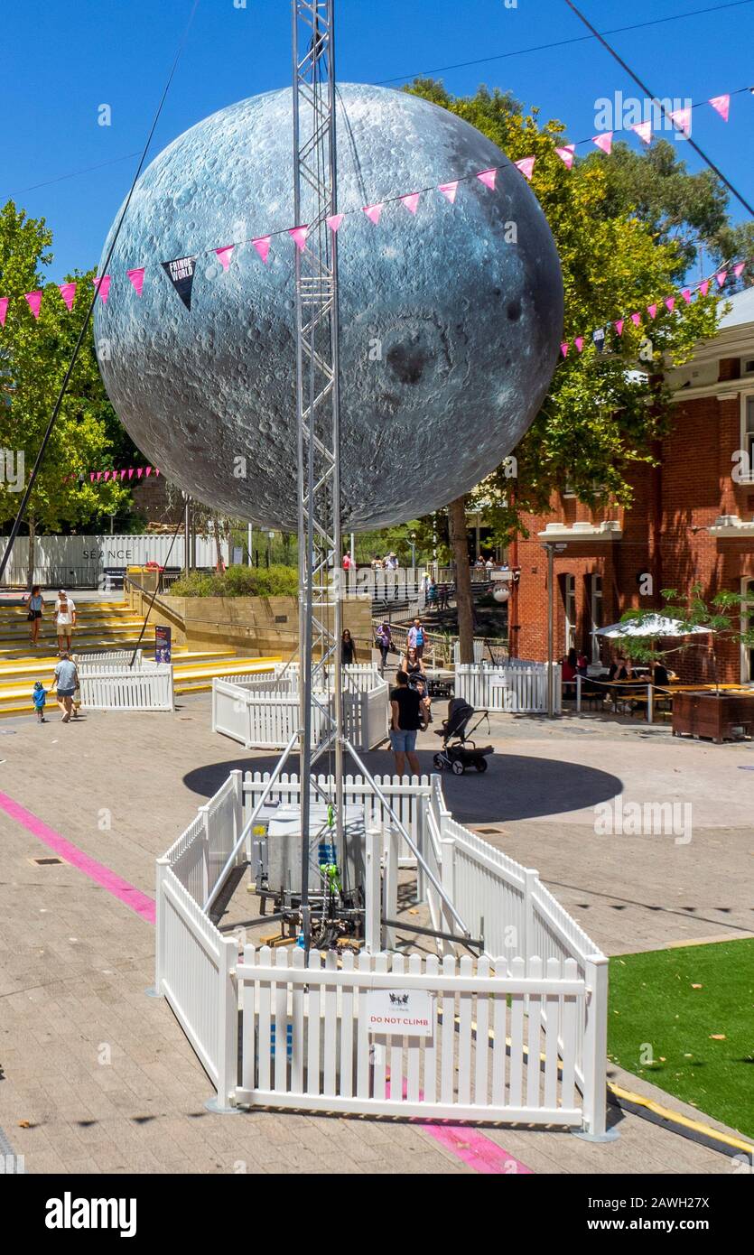 Museum of the Moon art installation by artist Luke Jerram 7 metre ...