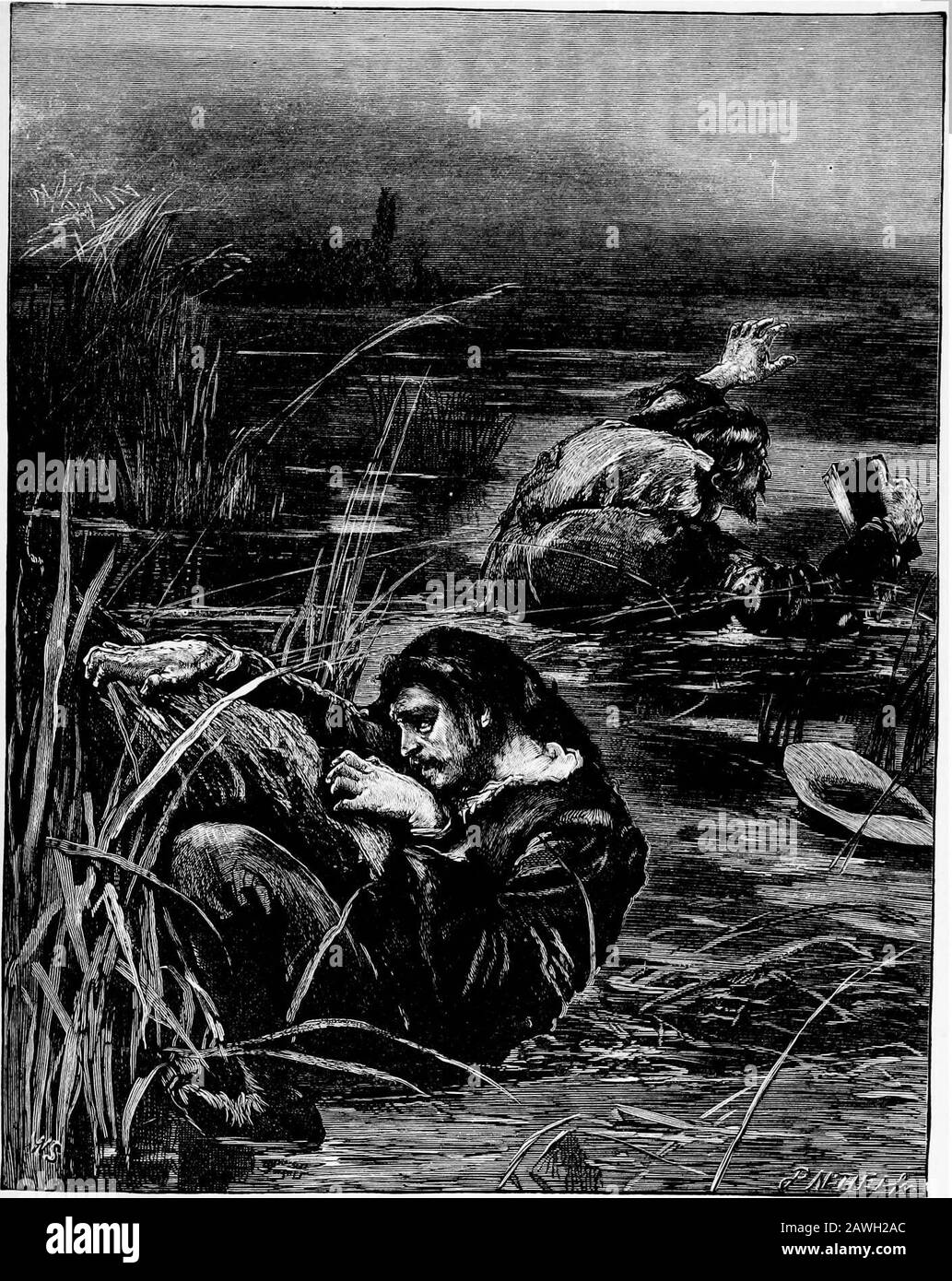 The slough of despond Black and White Stock Photos & Images - Alamy