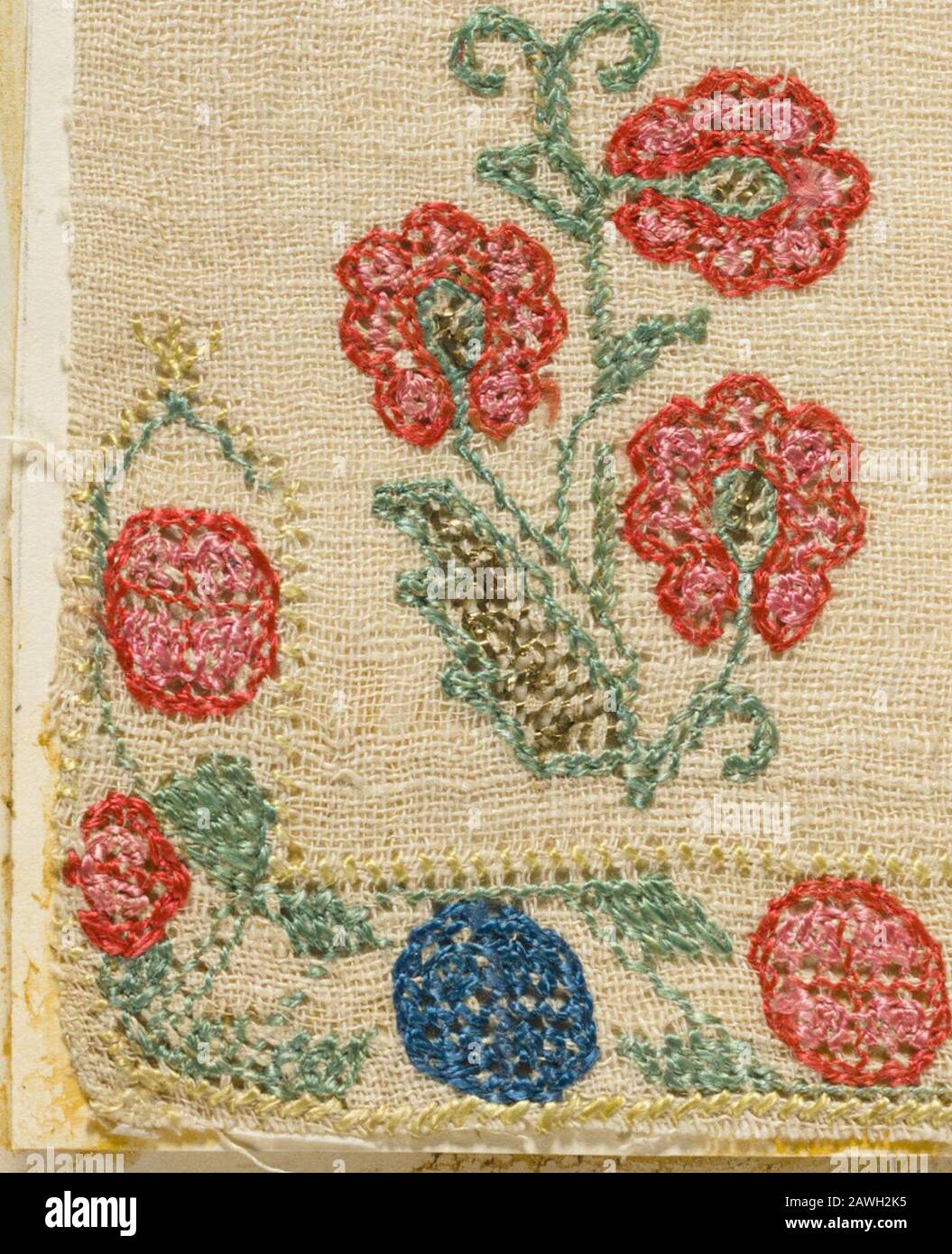 [Embroidery sample book] . ir ± Stock Photo - Alamy