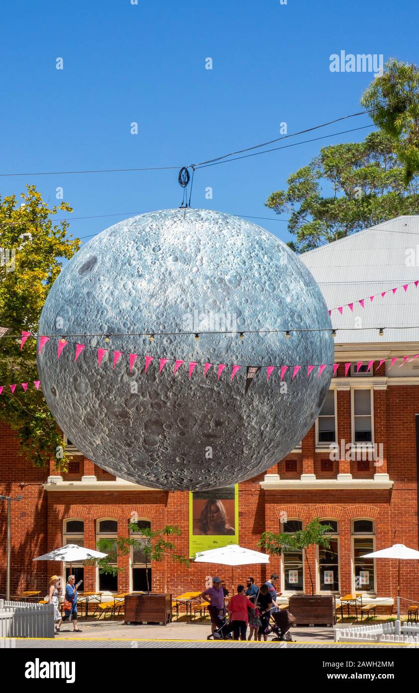 Museum of the Moon art installation by artist Luke Jerram 7 metre ...