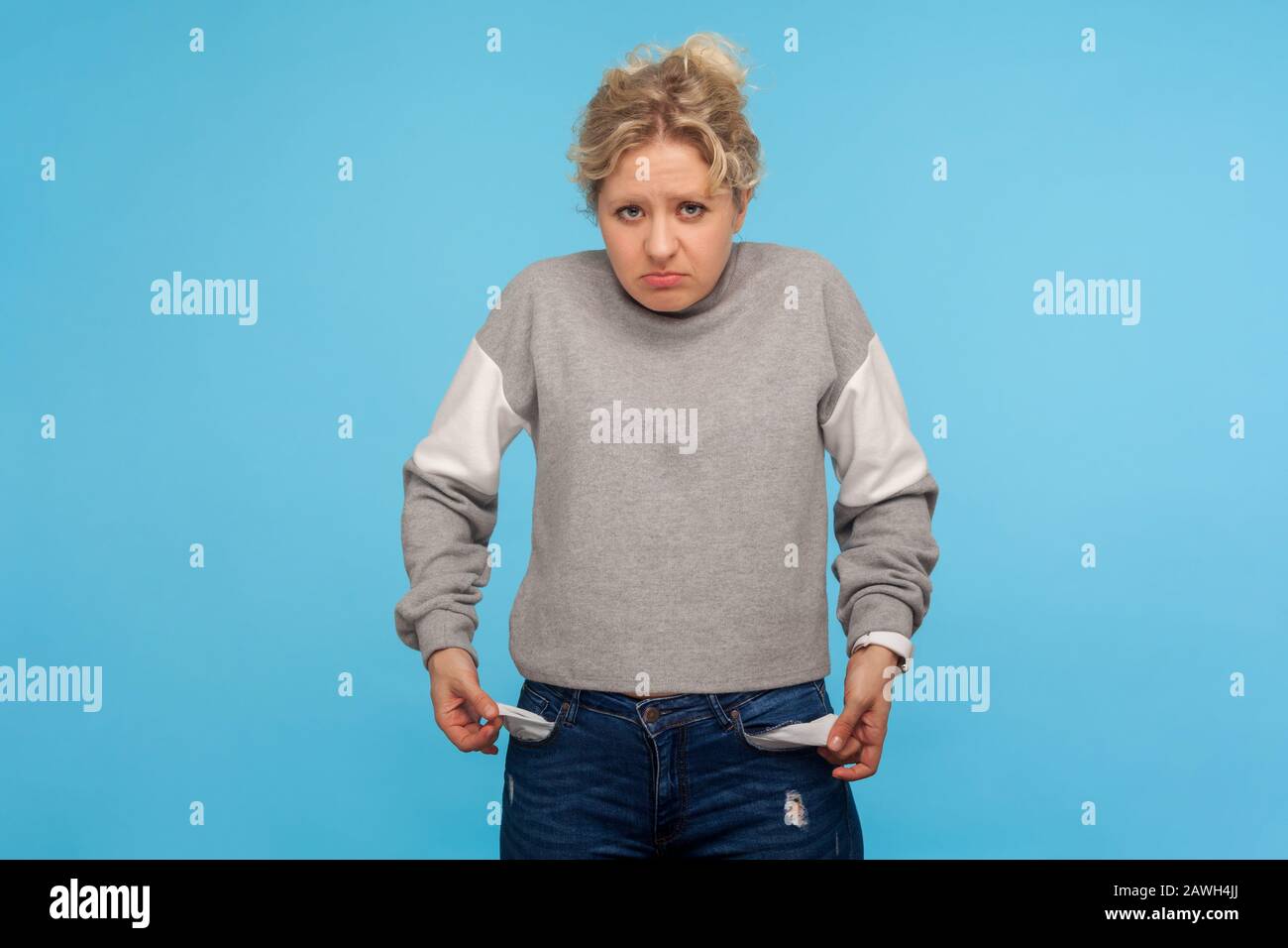 Bankrupt blond hi-res stock photography and images - Alamy