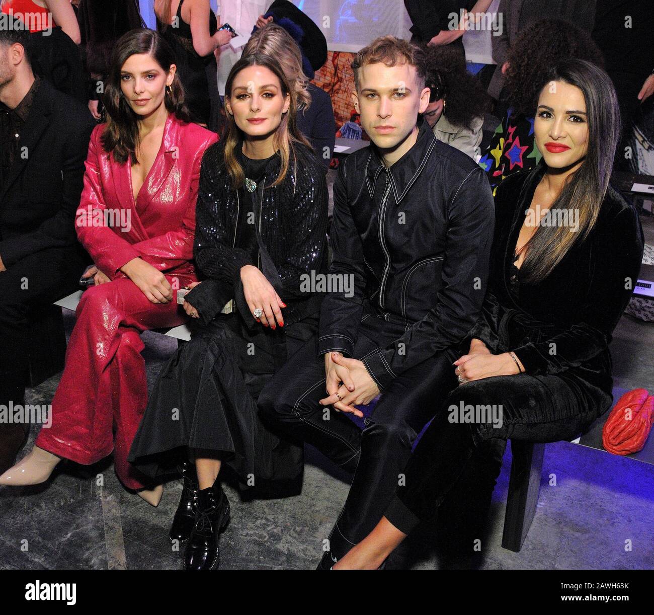 L-R: Ashley Greene, Olivia Palermo and guests attend the e1972 Fall ...