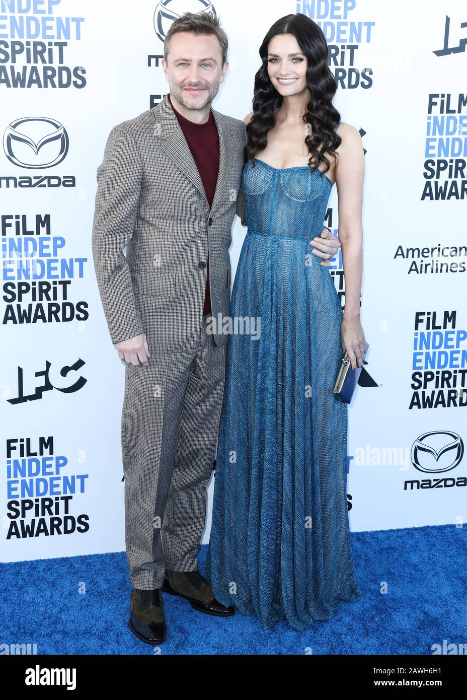 SANTA MONICA, LOS ANGELES, CALIFORNIA, USA - FEBRUARY 08: Chris ...