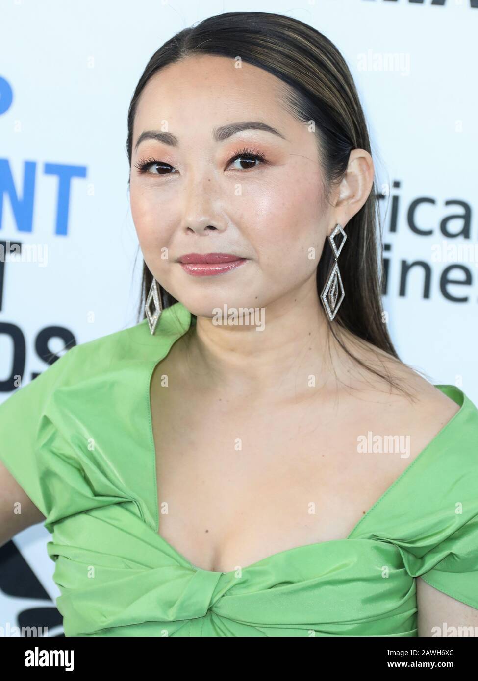 SANTA MONICA, LOS ANGELES, CALIFORNIA, USA - FEBRUARY 08: Lulu Wang ...