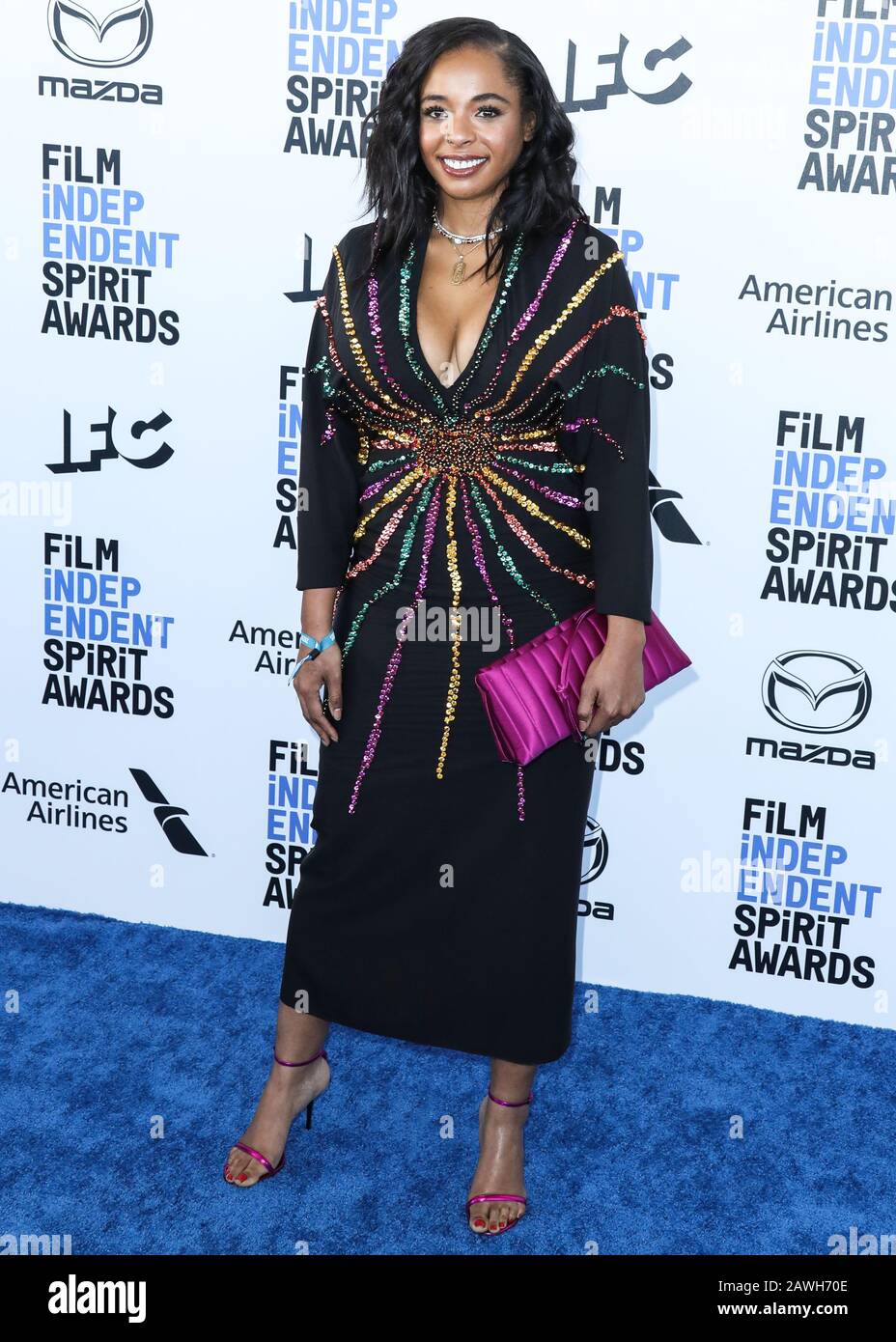 SANTA MONICA, LOS ANGELES, CALIFORNIA, USA - FEBRUARY 08: Kimberly ...