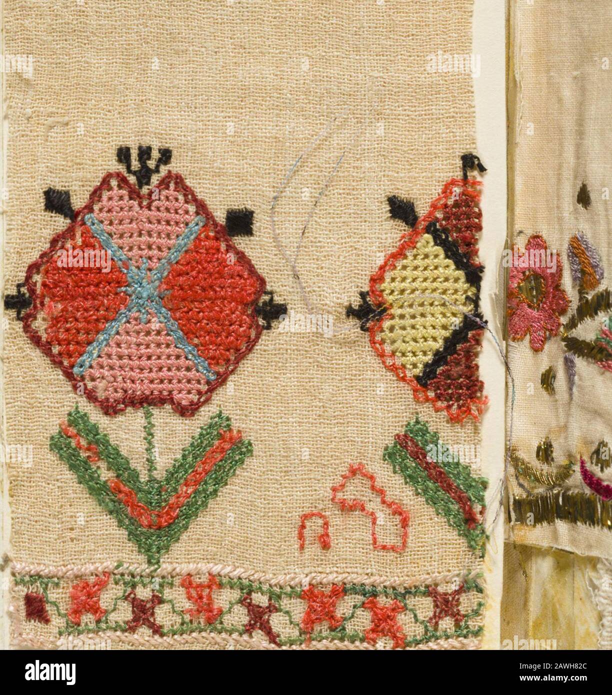 [Embroidery sample book] . « msp .* Stock Photo - Alamy