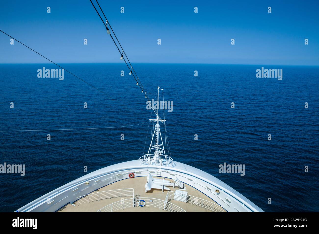 Bow of the Diamond Princess Stock Photo - Alamy