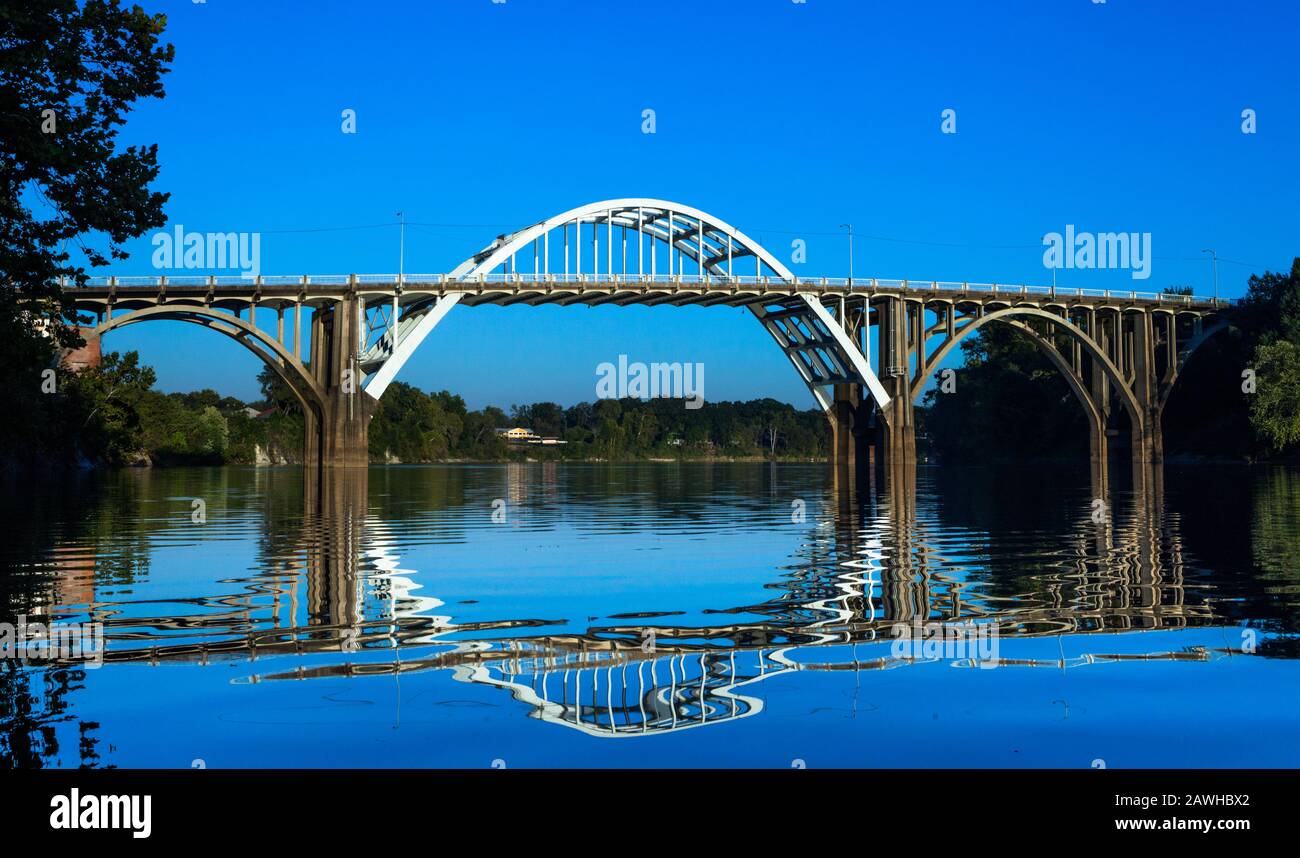 The historic Edmund Pettus Bridge in Selma, Alabama. From the Alabama ...