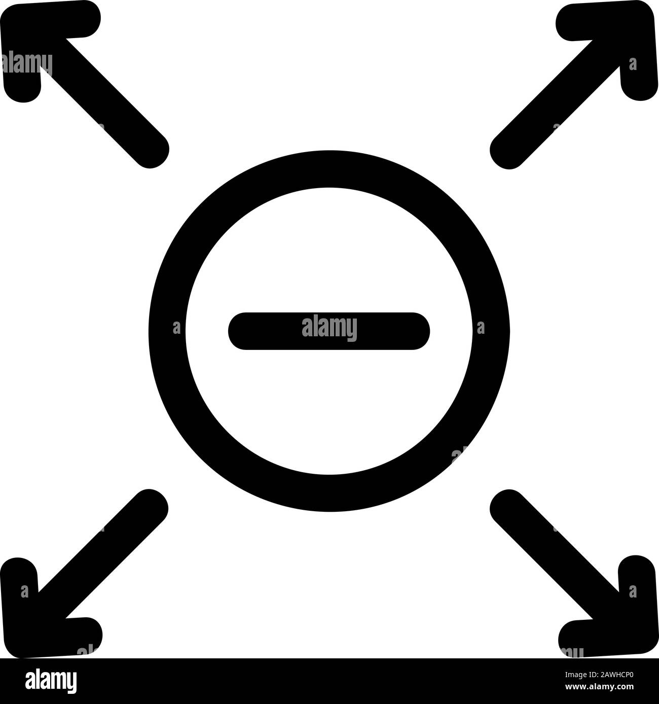 magnet icon vector. Isolated contour symbol illustration Stock Vector Image & Art - Alamy