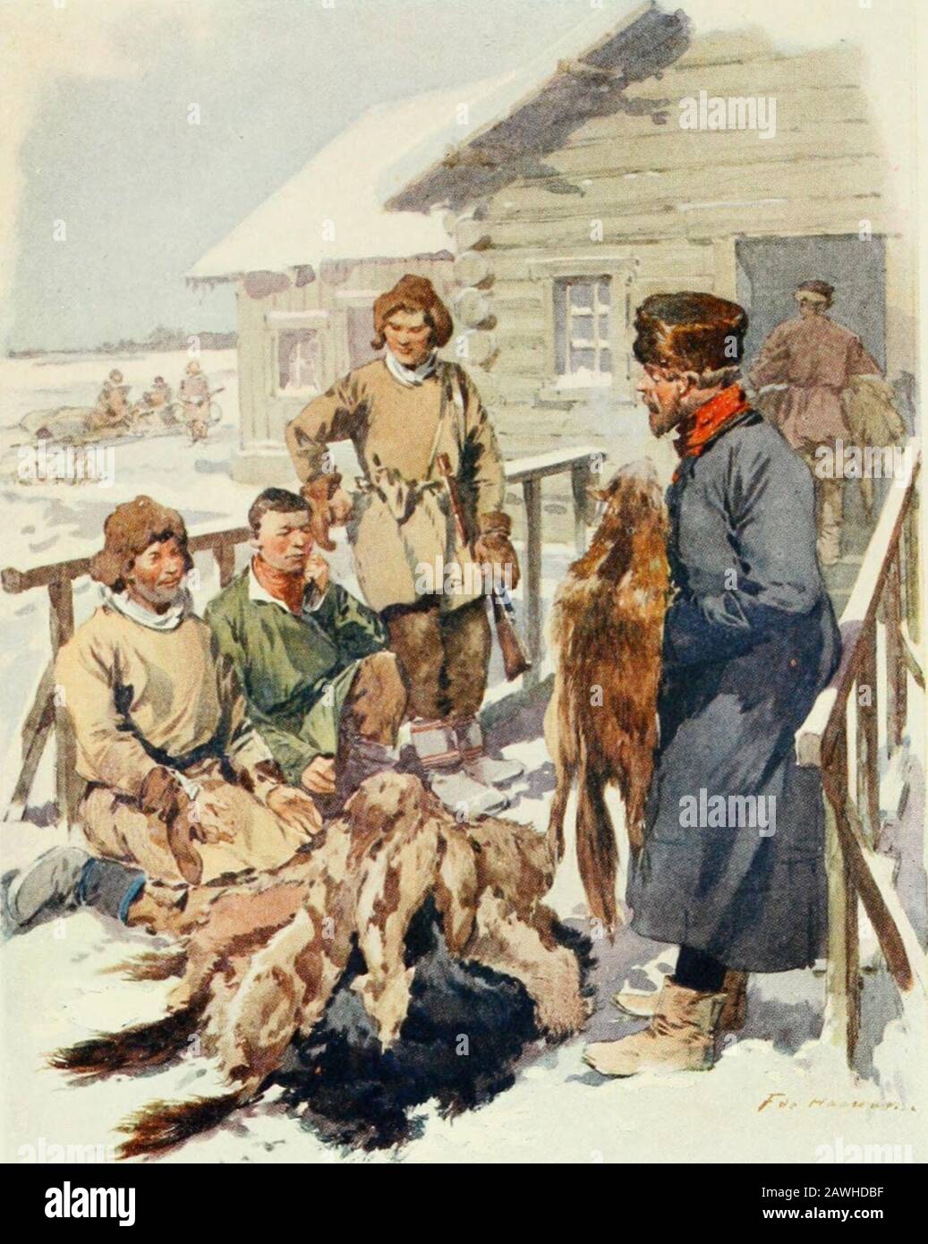 Provincial Russia . row rowans, the sacredtrees of the ancient Finns ...