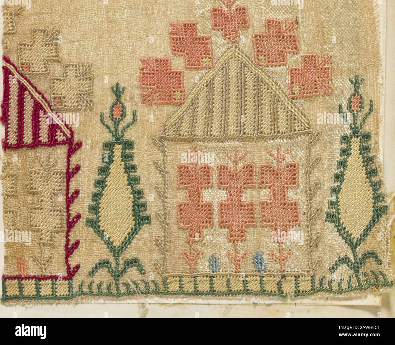 [Embroidery sample book] . u t Stock Photo - Alamy