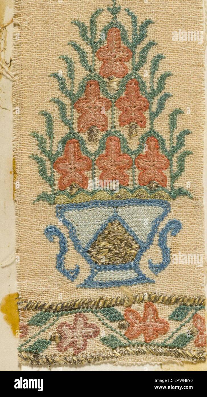[Embroidery sample book] . i [ I Stock Photo - Alamy