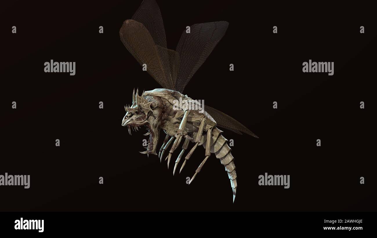 the evil bug 3d render Stock Photo - Alamy