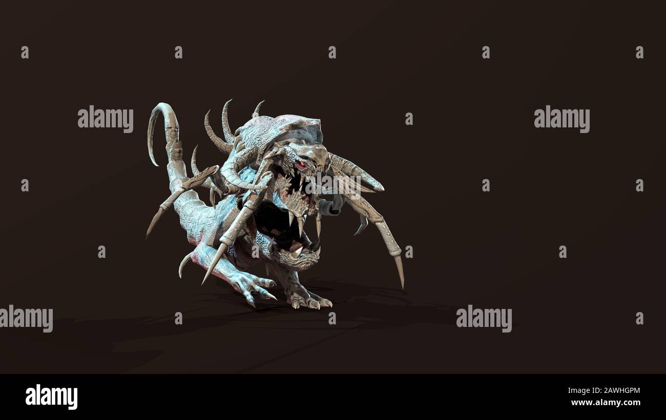 the evil bug 3d render Stock Photo - Alamy