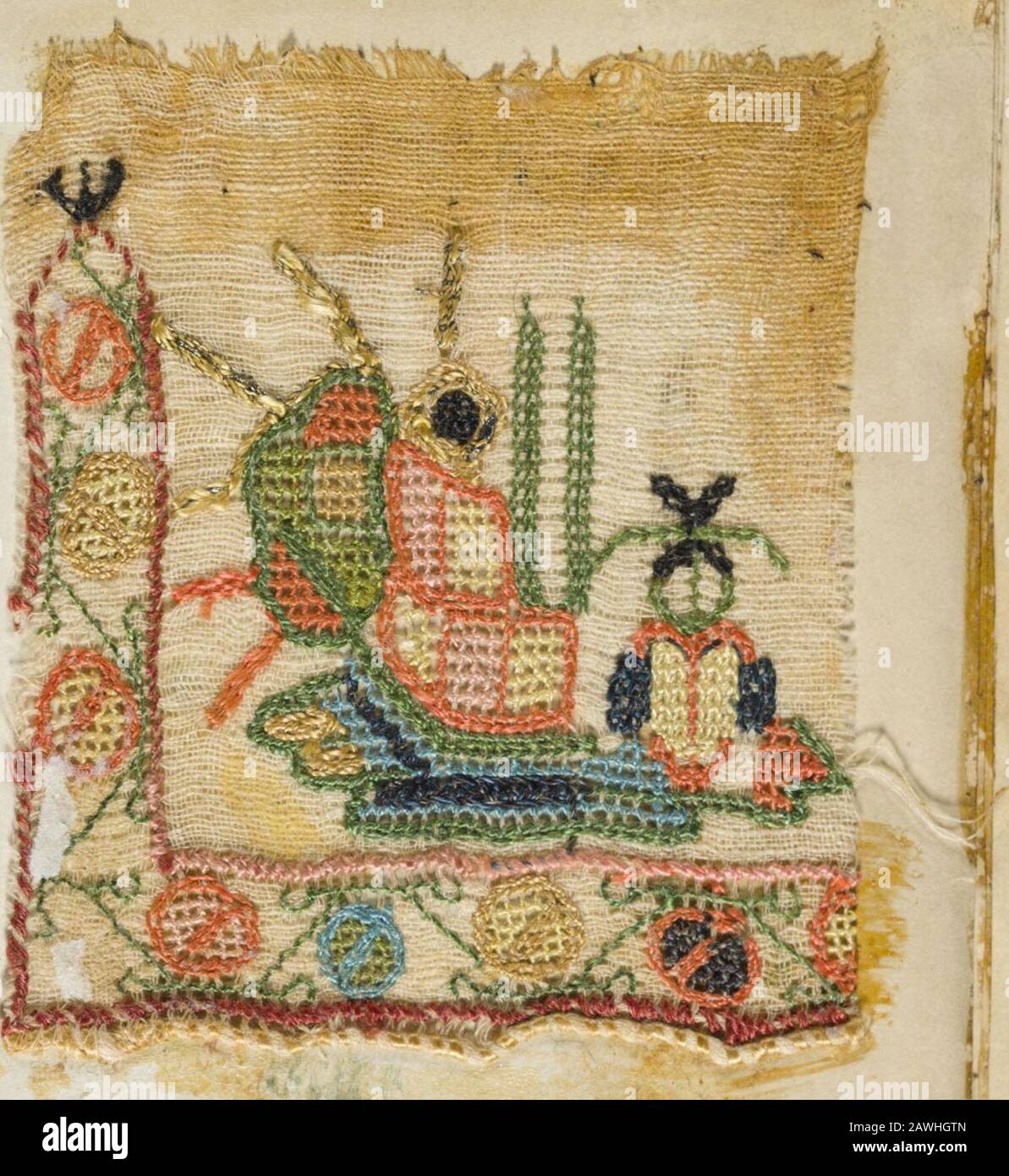 [Embroidery sample book] . l i. » Stock Photo - Alamy