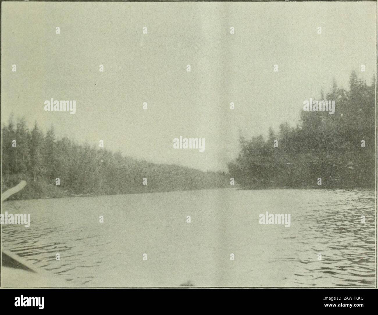 Hudson's Bay railway route via Missanabie and valley of Moose River ...