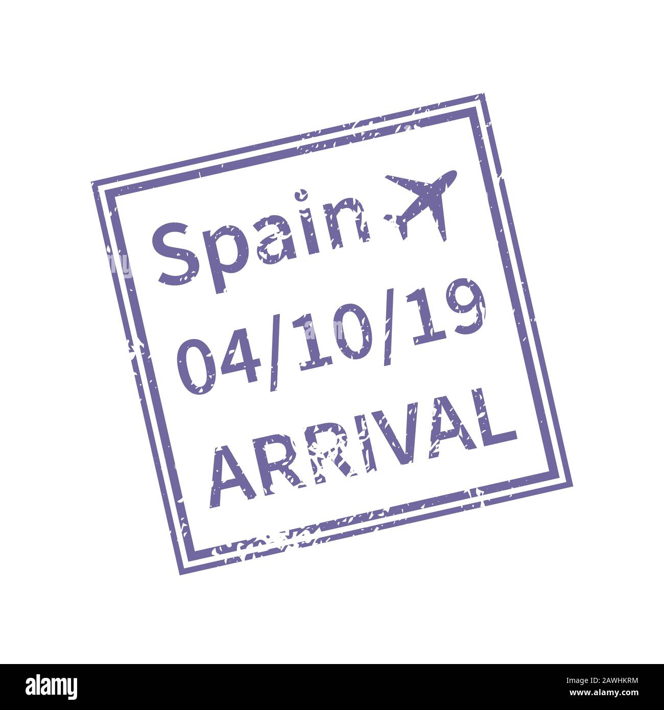 Madrid airport plane Cut Out Stock Images & Pictures - Alamy