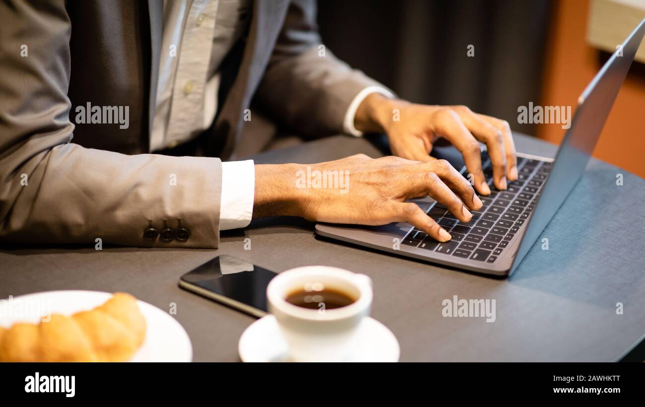 Busy salesman hi-res stock photography and images - Alamy