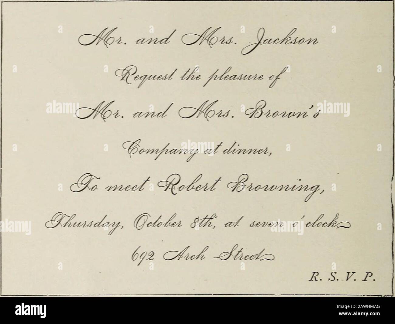 Strictly invitation hi-res stock photography and images - Alamy