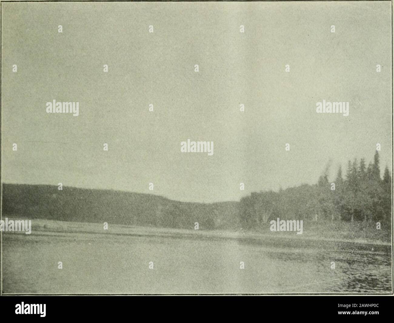 Hudson's Bay railway route via Missanabie and valley of Moose River ...