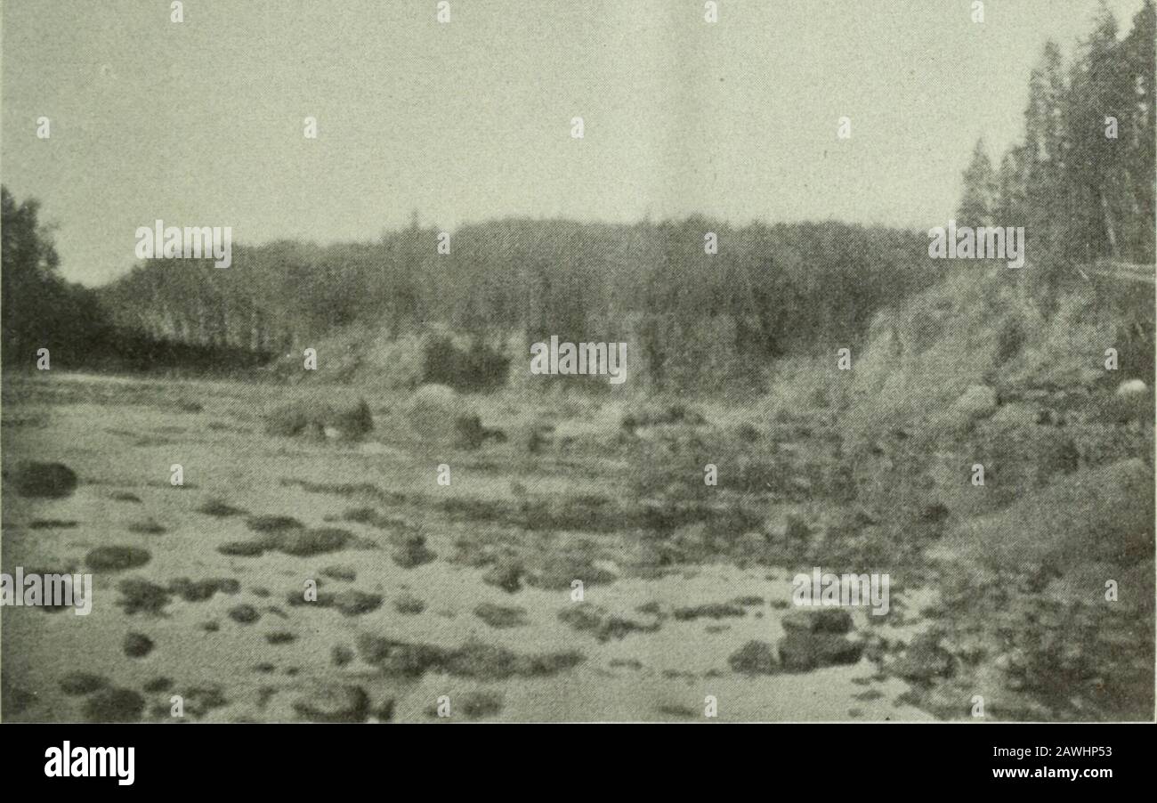 Hudson's Bay railway route via Missanabie and valley of Moose River ...