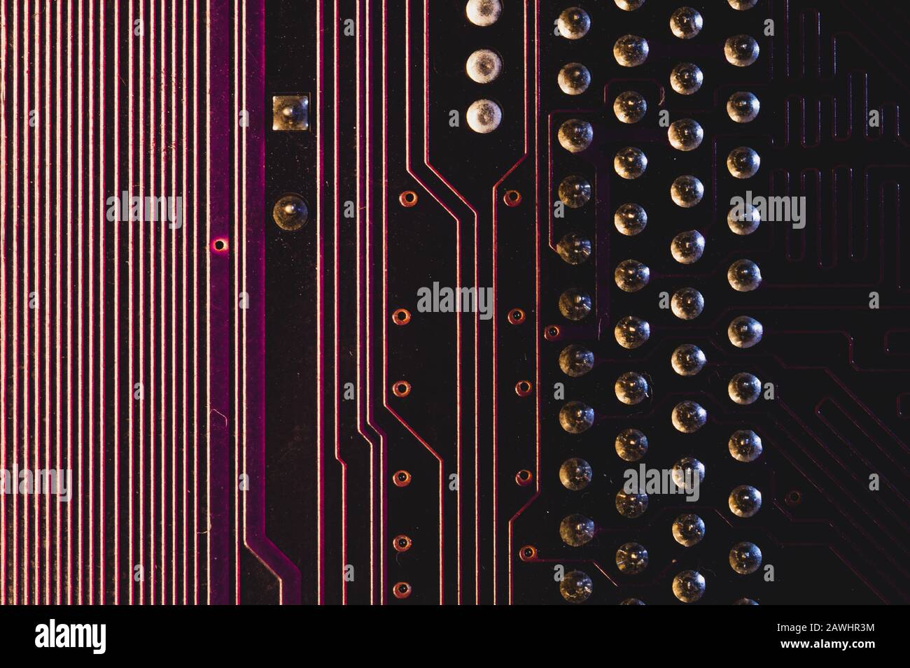 Electronic circuit board abstract background. computer motherboard ...