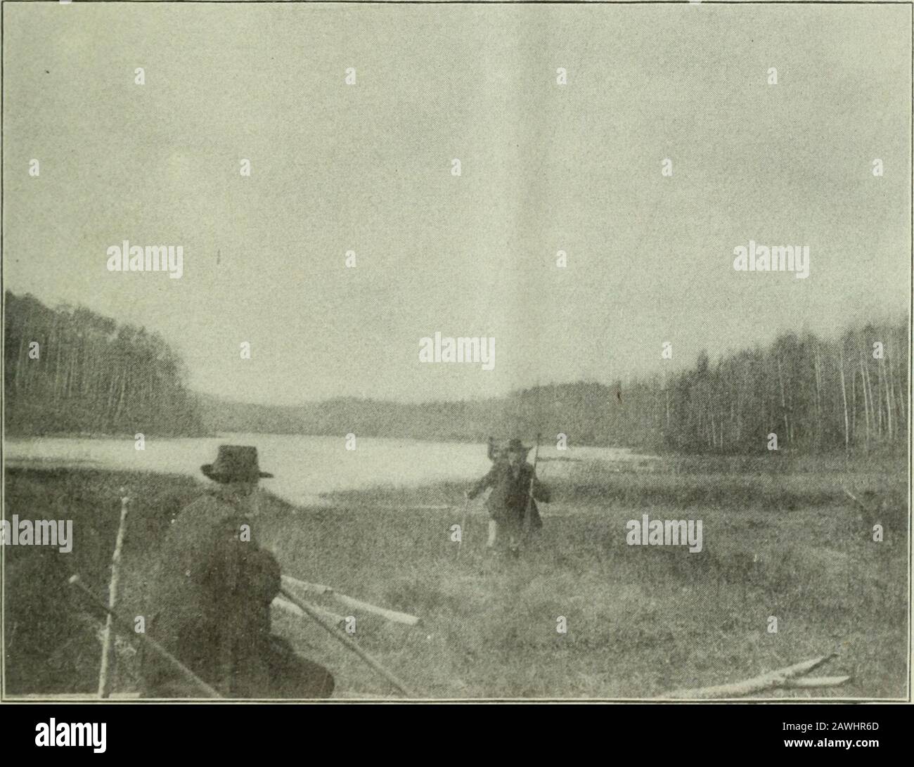 Hudson's Bay railway route via Missanabie and valley of Moose River ...