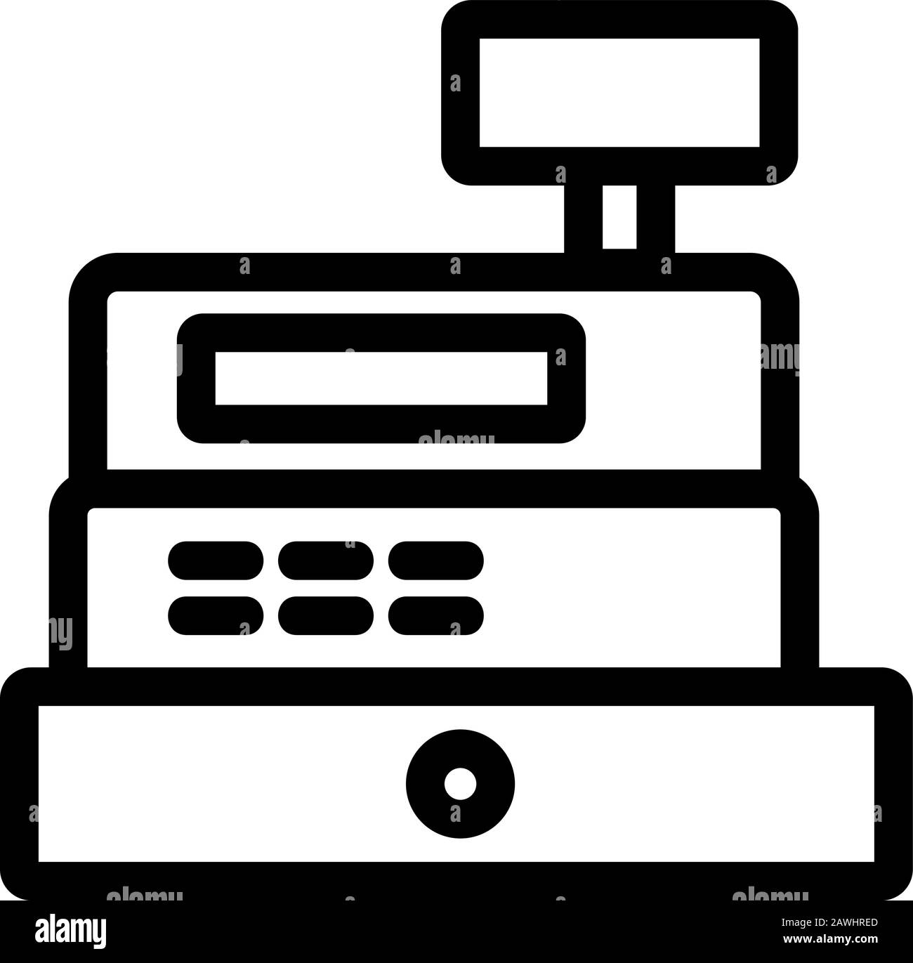 Cash machine logotype Stock Vector Images - Alamy