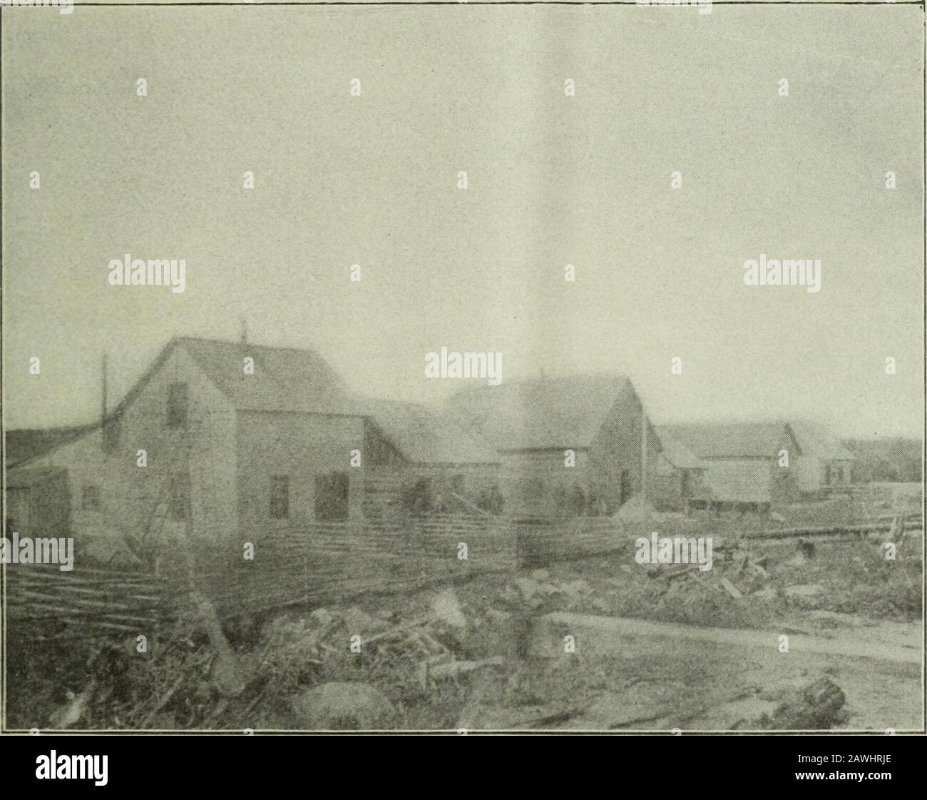 Hudson's Bay railway route via Missanabie and valley of Moose River ...