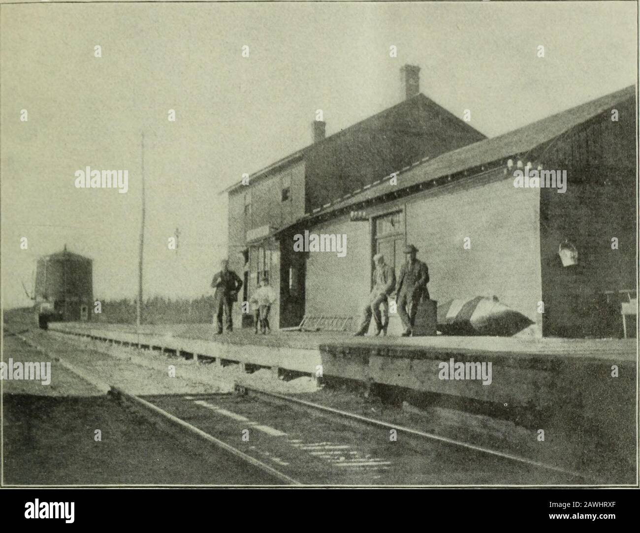 Hudson's Bay railway route via Missanabie and valley of Moose River ...