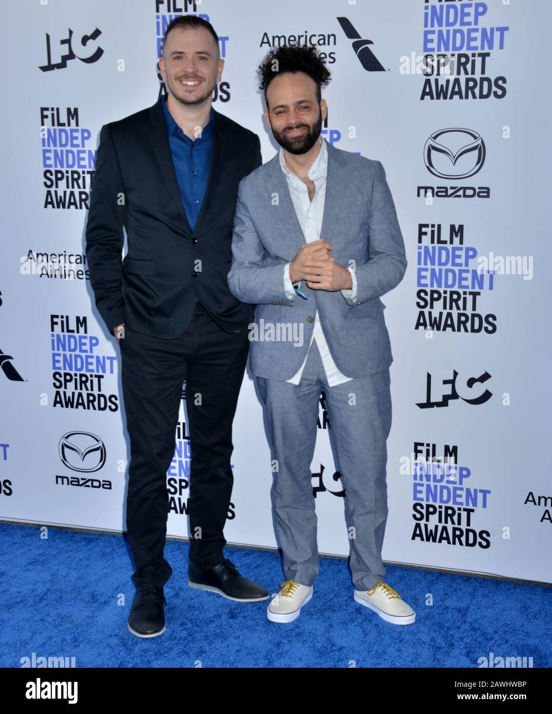 Los Angeles, USA. 08th Feb, 2020. Jason Begue, Shawn Snyder attends the 2020 Film Independent ...