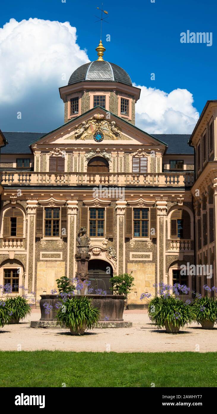 Favorite Palace, Rastatt, Germany, Baden-Württemberg, Schwarzwald ...