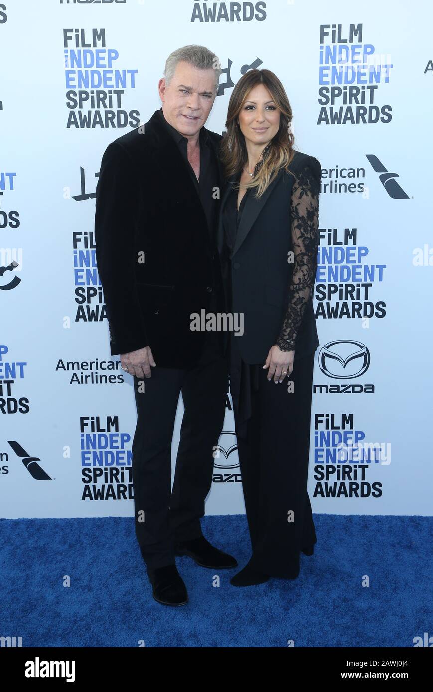 Santa Monica, Ca. 8th Feb, 2020. Ray Liotta, Jacy Nittolo, at the 2020 ...