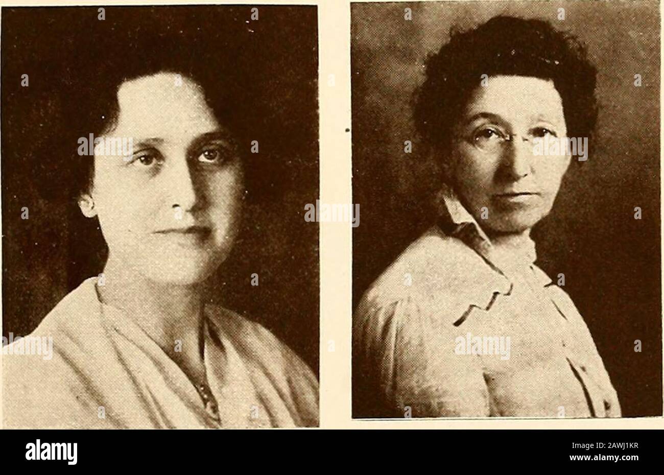 Pine Burr (1918) . Mrs. Batson Miss Ervin Miss Mize Stock Photo - Alamy