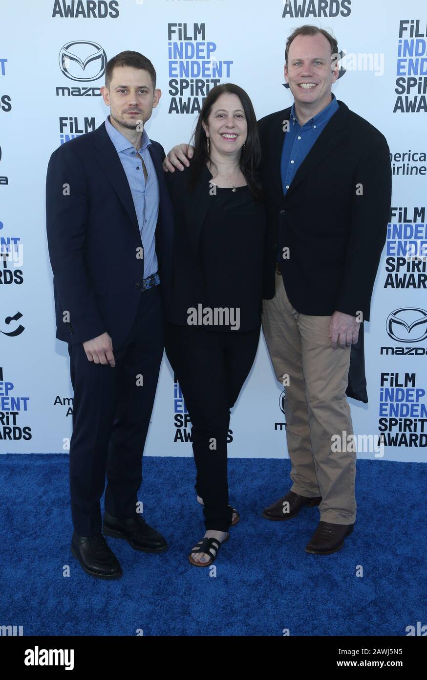 Santa Monica, Ca. 8th Feb, 2020. Ben Howe, Caroline Kaplan, Luca ...