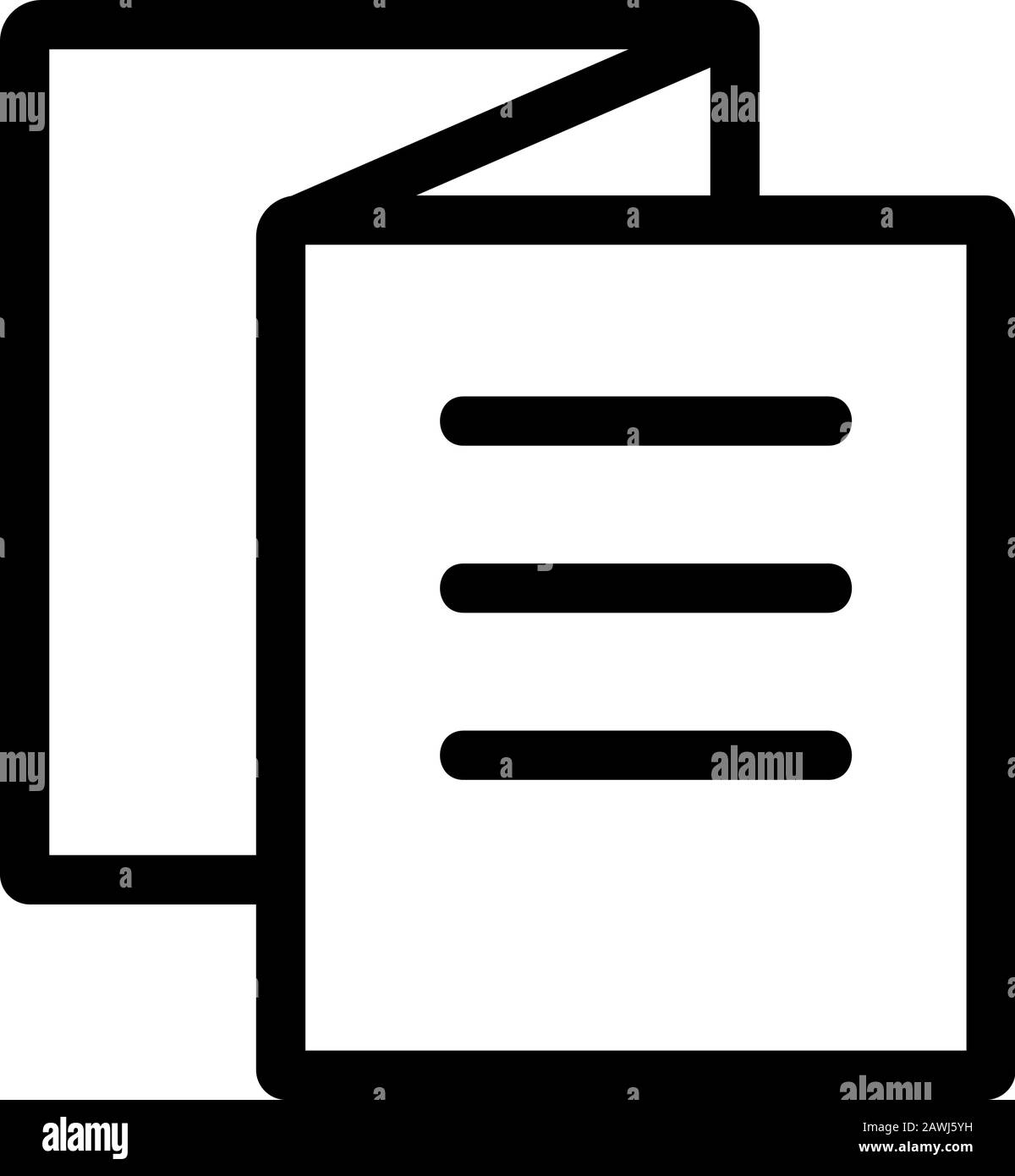 Stroke information pamphlet Stock Vector Images - Alamy