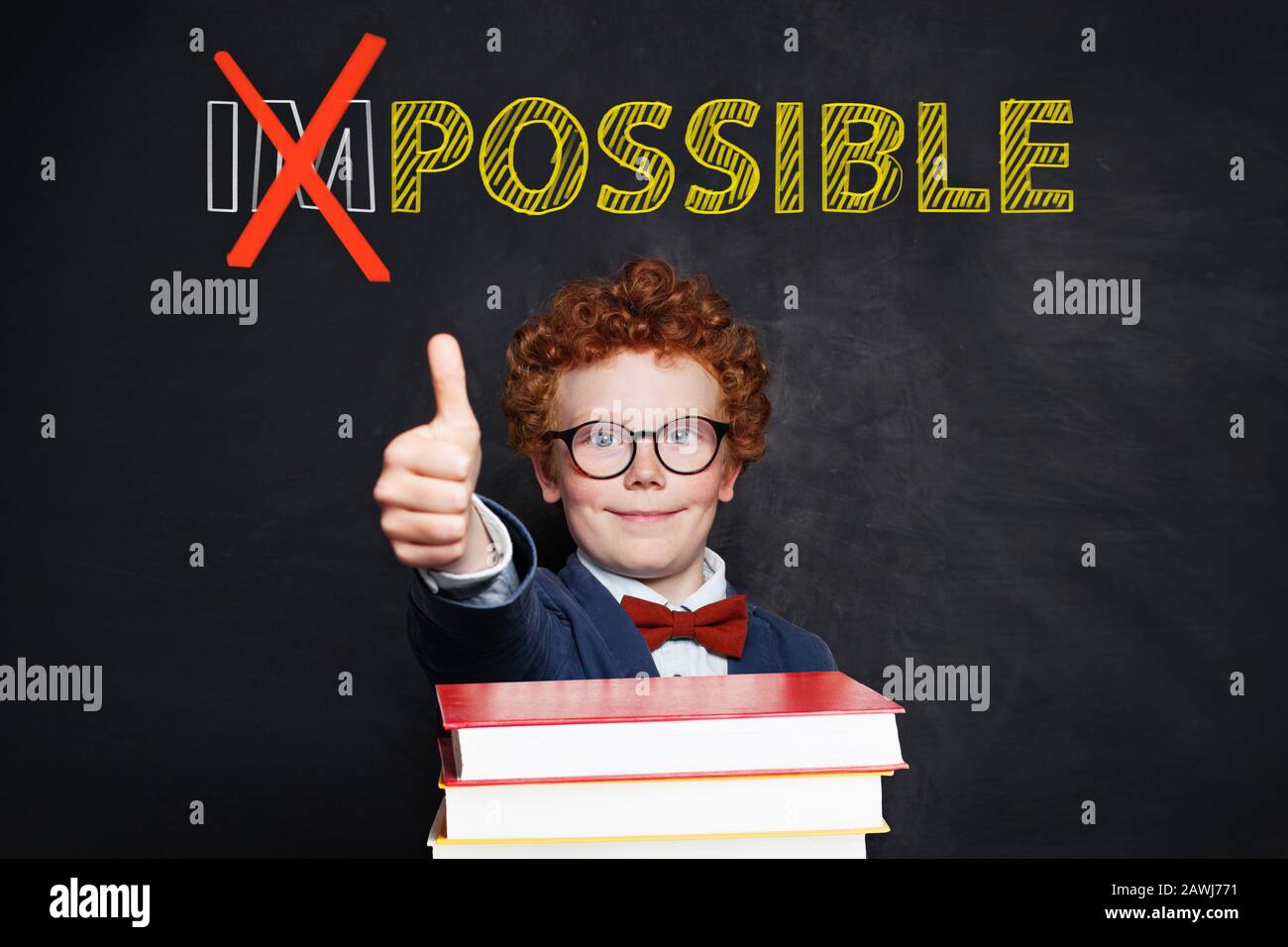 Confident kid hi-res stock photography and images - Alamy