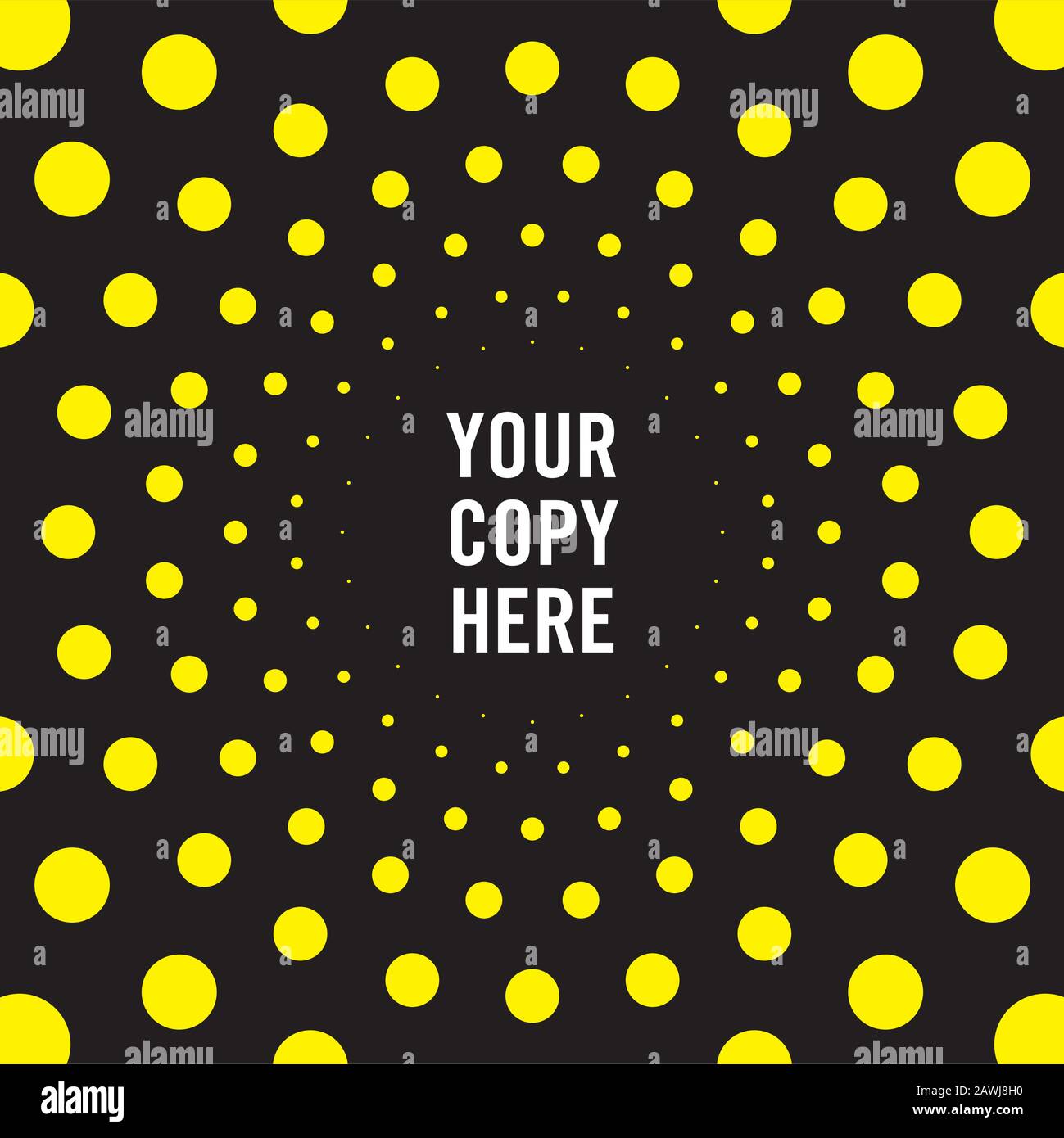 Abstract radiating dot pattern hi-res stock photography and images - Alamy