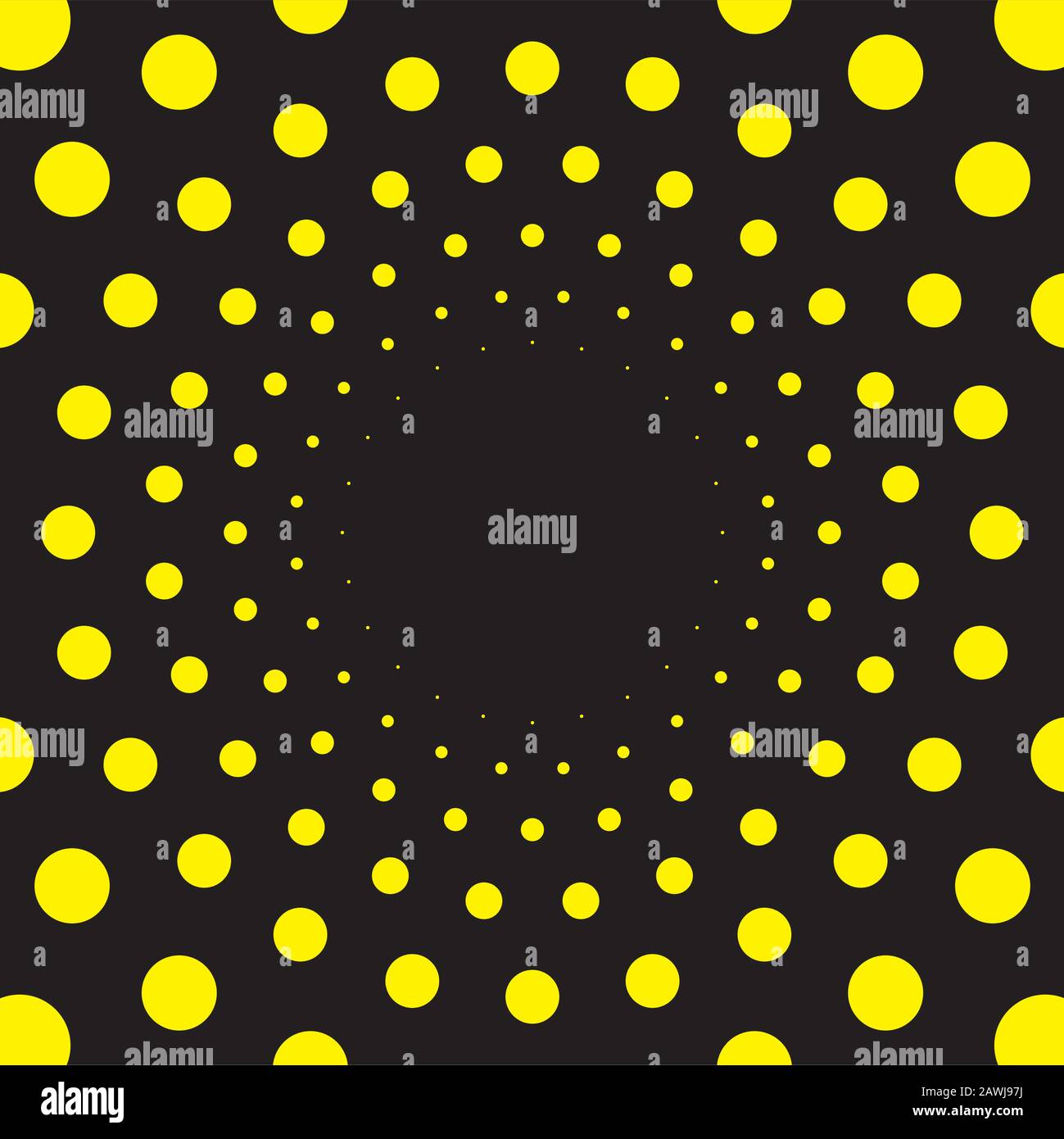 Abstract radiating dot pattern background Stock Vector Image & Art - Alamy