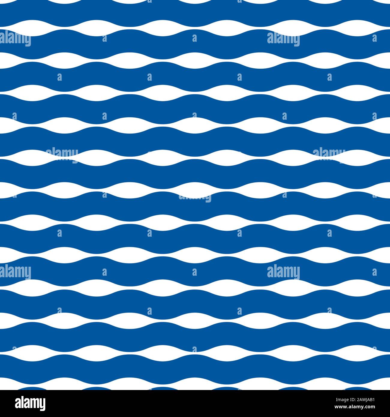 Seamless Wave Pattern Vector