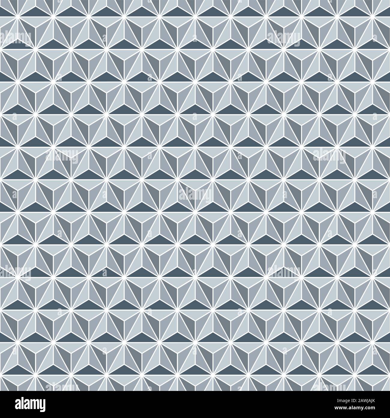 Seamless silver faceted polyhedral background pattern texture Stock ...